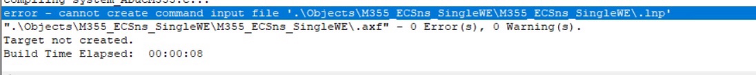 keil cannot create command input file错误怎么办？ - 单片机/MCU论坛 - 电子技术论坛 - 广受欢迎的专业电子论坛!