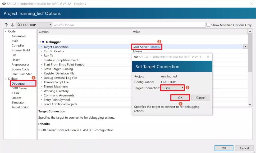 使用SEGGER Embedded Studio+JLink调试器进行RISC-V嵌入式开发的方法 - 芯来科技 - 电子技术论坛 - 广受欢迎的专业电子论坛!